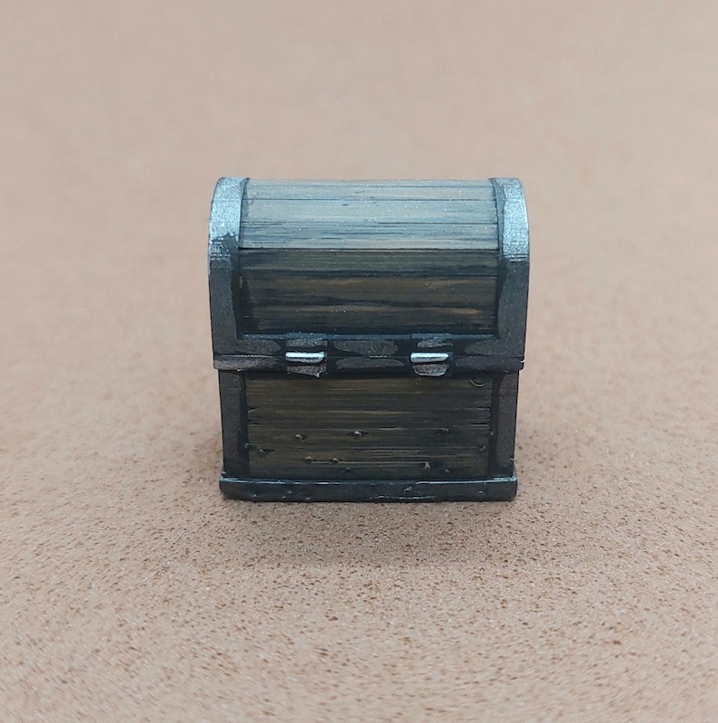 Painted Chest Mimic 2 Figures Role Playing Dnd Miniature - Etsy UK