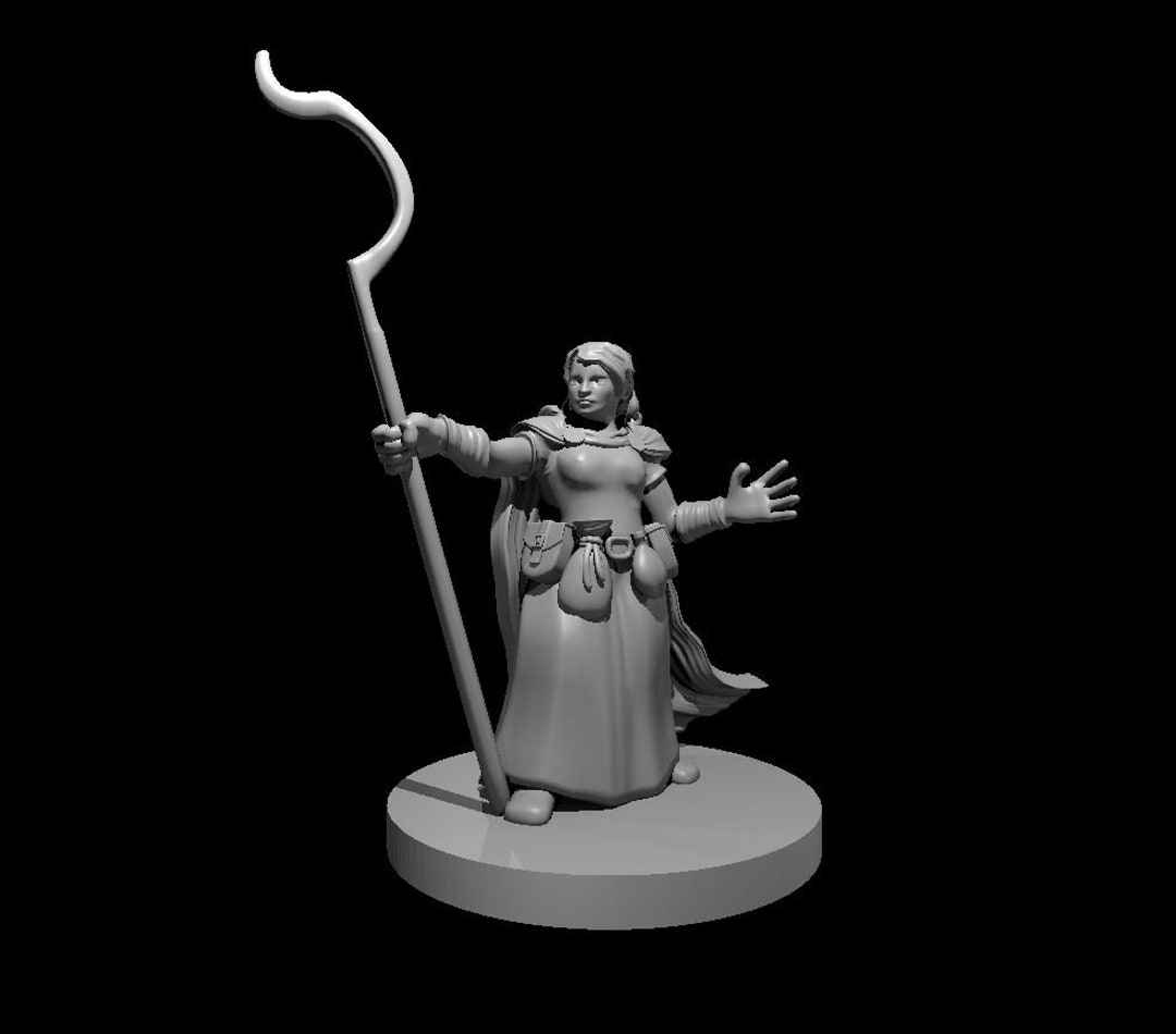 8K Female Dwarf Druid Role Playing Dnd Character - Etsy