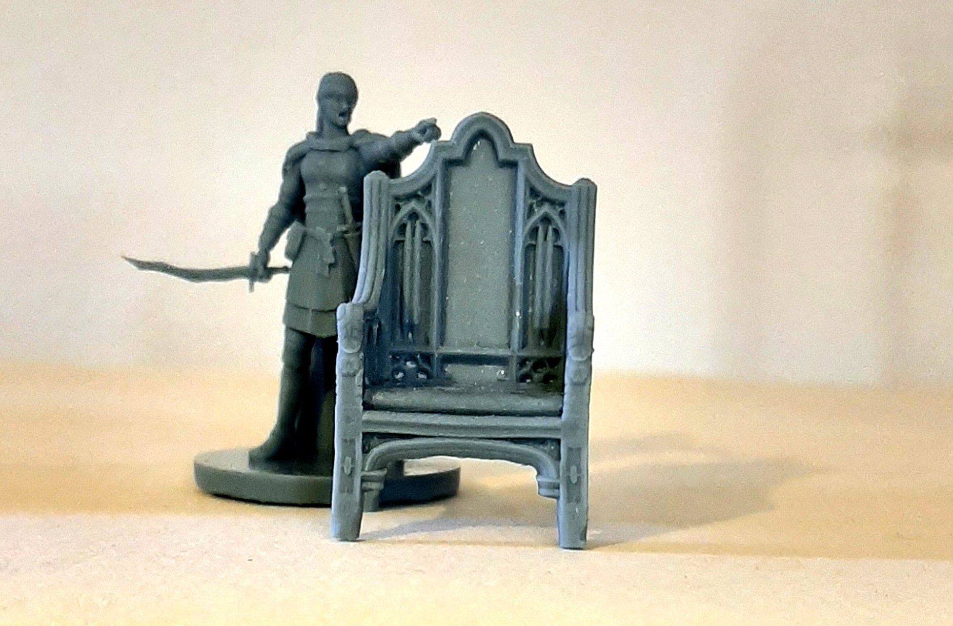 Throne - Role Playing Dnd Miniature - Etsy