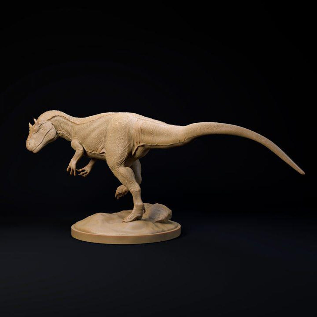 Allosaurus - Dinosaur - Dino and Dog Fantasy - Resin Model - Role ...