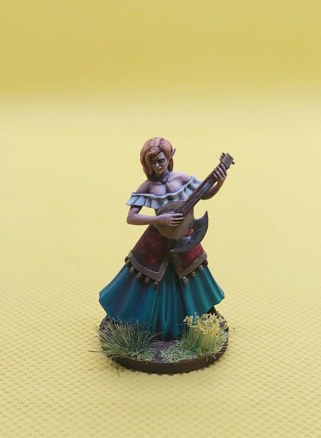 Painted Female Bard Role Playing Dnd Miniature - Etsy