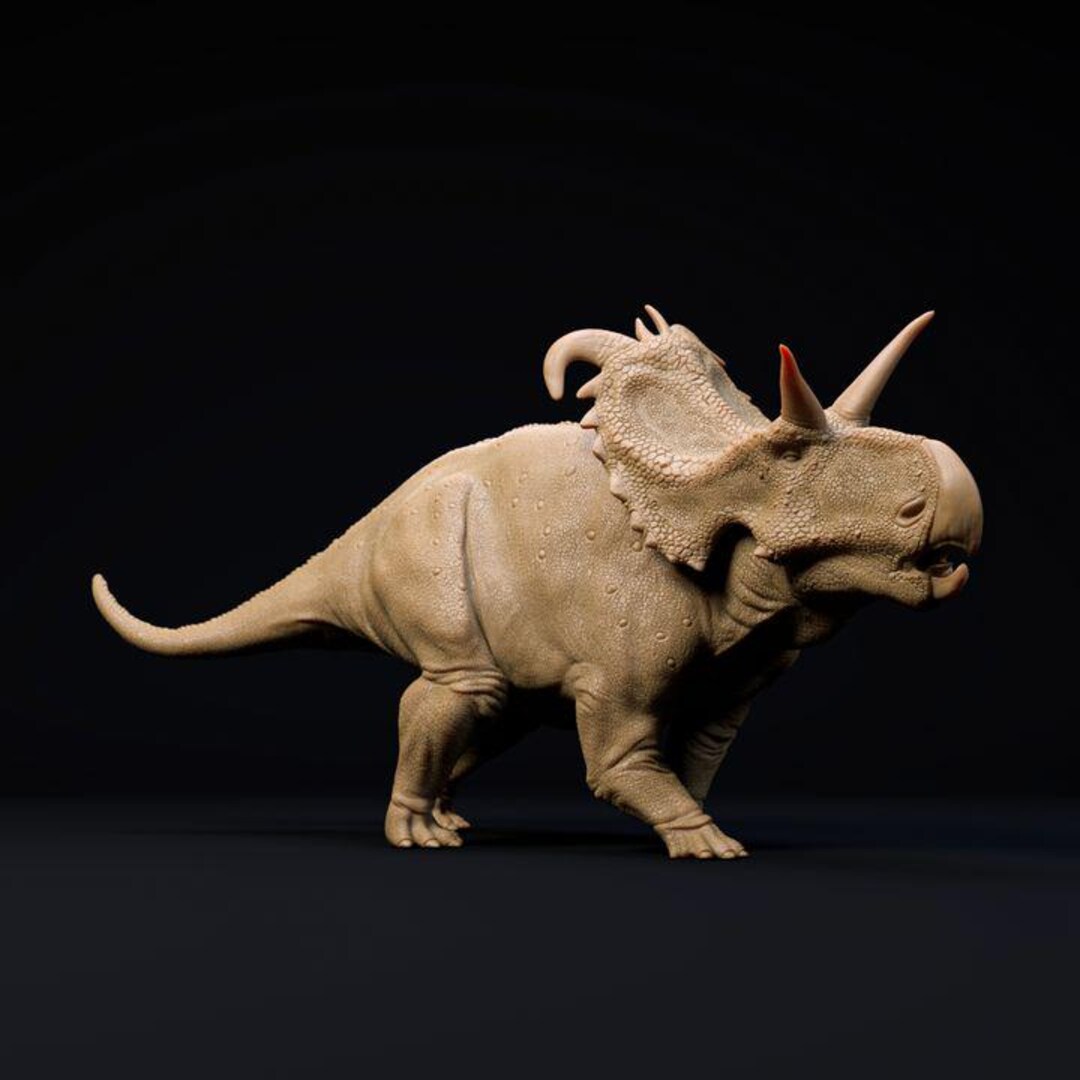 Lokiceratops - Dinosaur - Dino and Dog Fantasy - Resin Model - Role ...