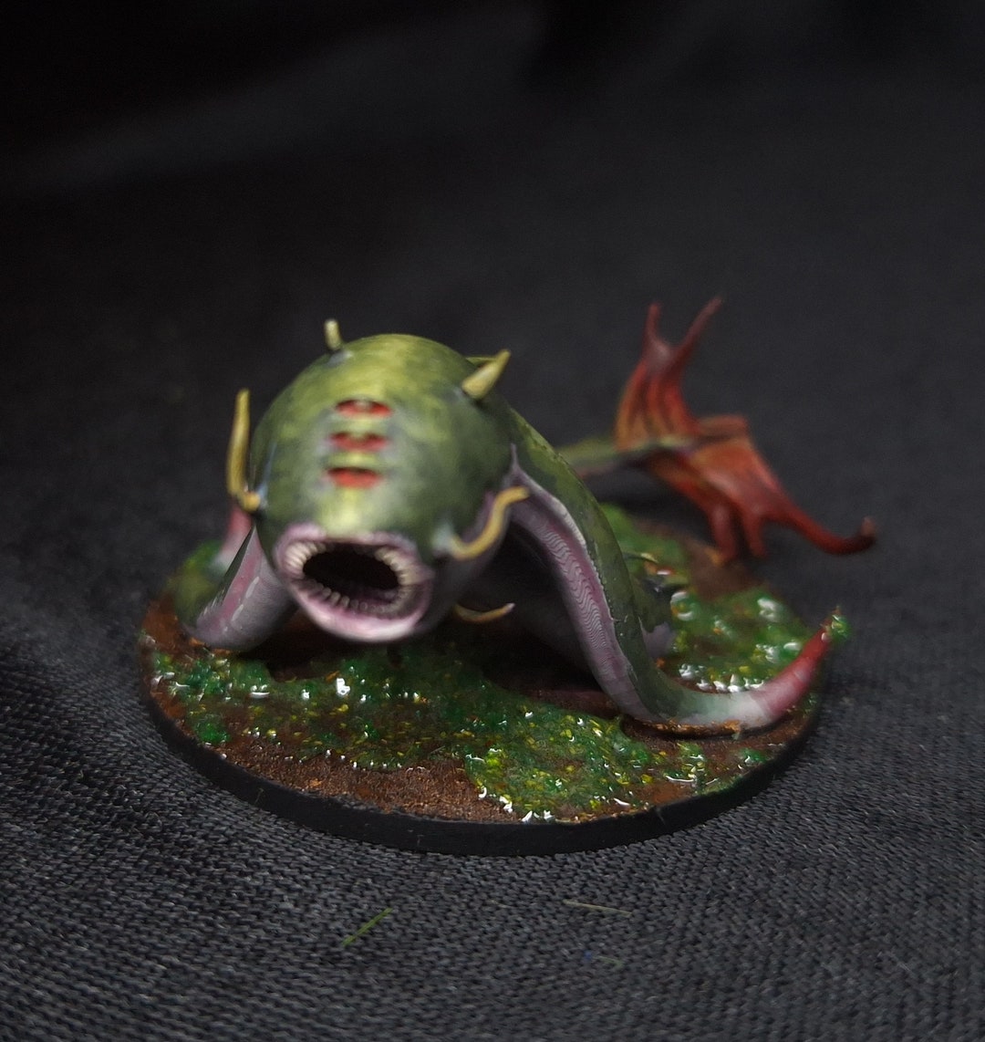 Painted Aboleth Role Playing Dnd Miniature - Etsy