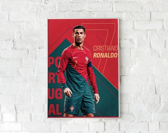 Cristiano Ronaldo Portugal Poster - Etsy