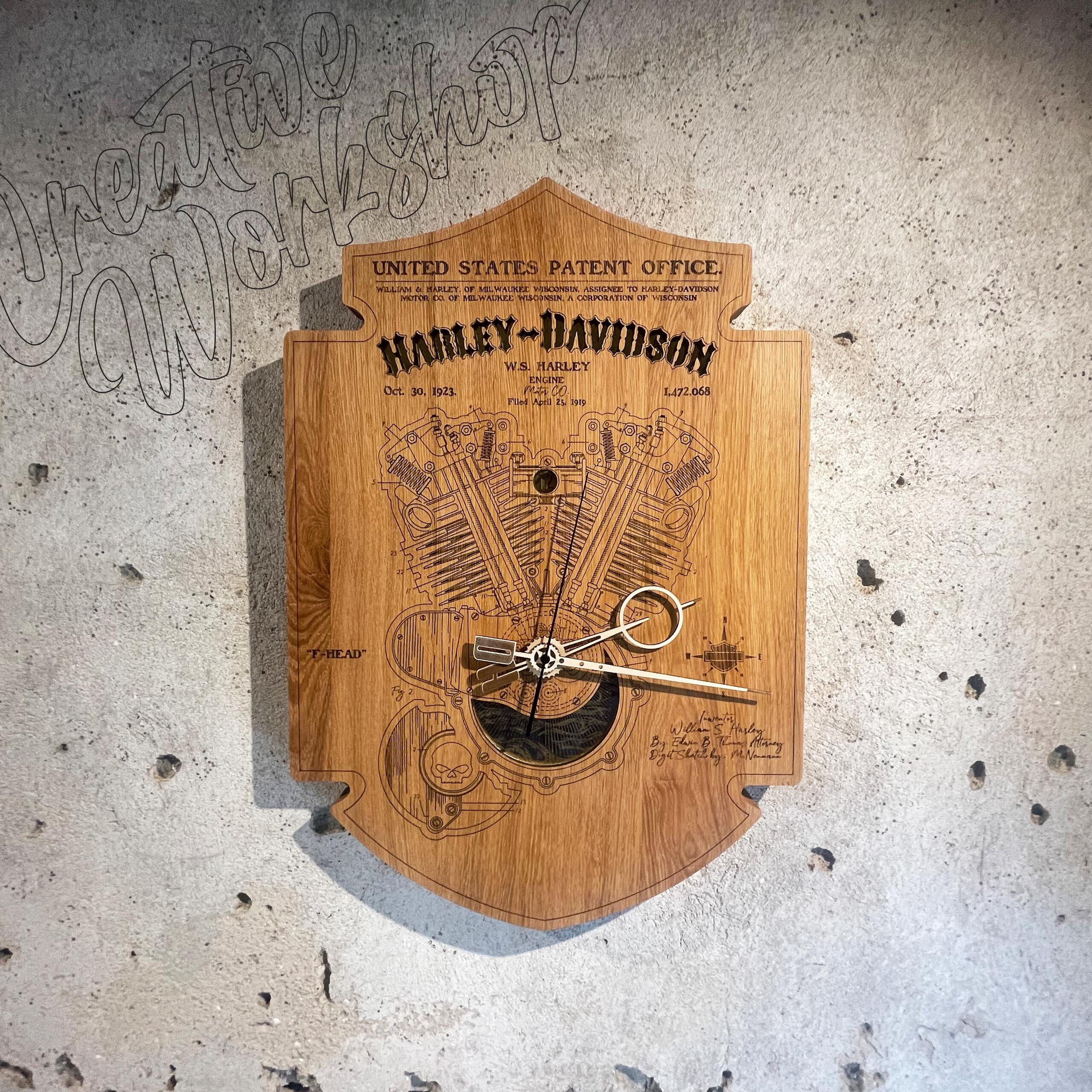 Motorcycle Clock HD65 - Etsy