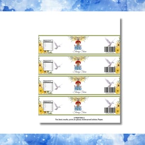 Funeral Bundle Treat Labels , Funeral Chip Bag, Water Bottle Labels ,in ...