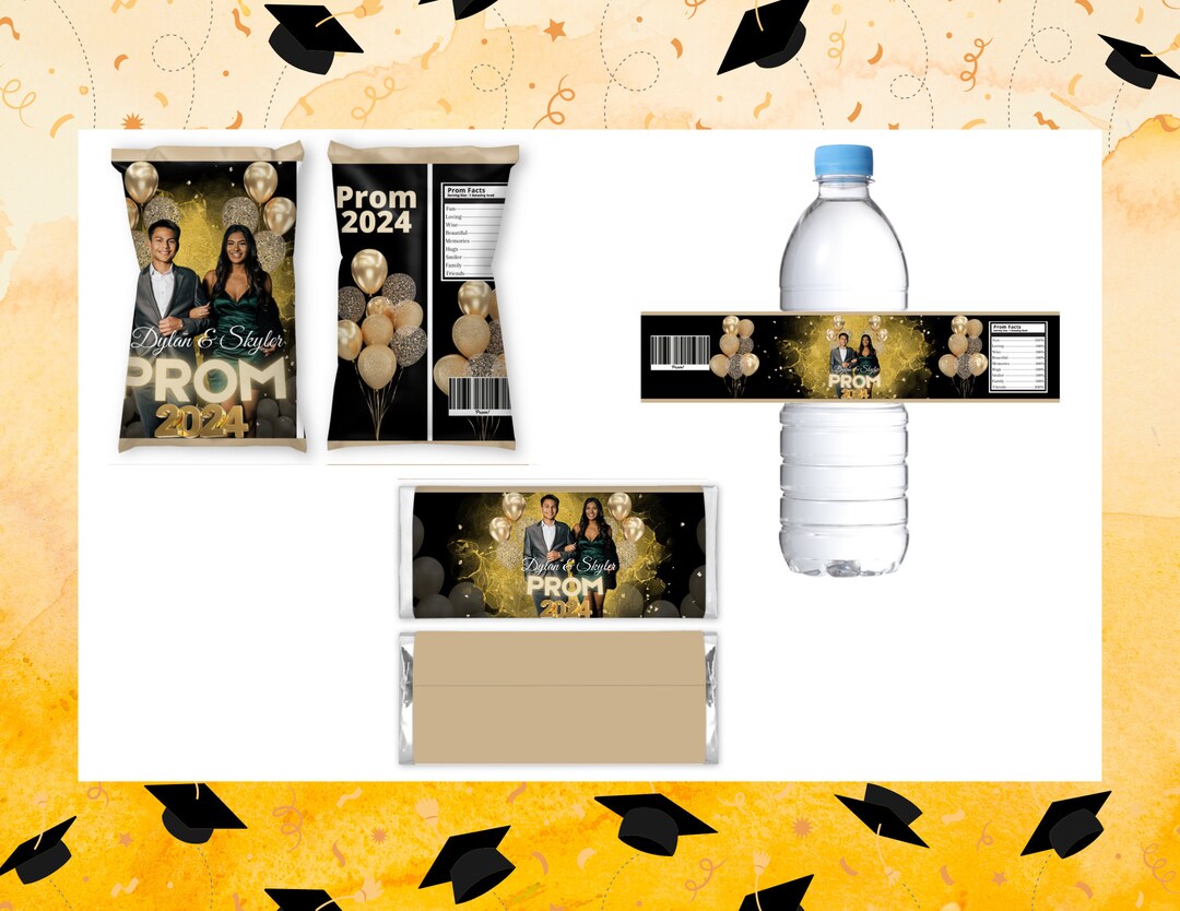 Prom 2025 Treat Bundle - Prom 2025 Chip Bag - Prom 2025 Wrappers- Prom ...