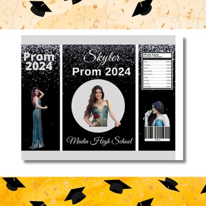 Graduation Bundle Treat | Graduation Chip Bag | Graduation Black Party ...
