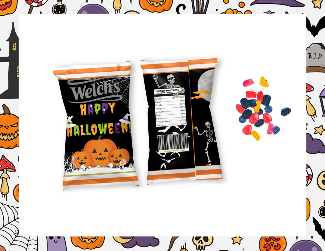 Halloween Fruit Snack -party Favor Ghost Treat - Halloween-halloween ...