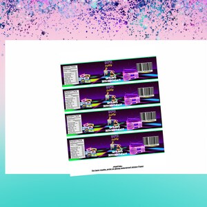 90s Treat Bundle Labels-90s Chip Bag -throwback Retro Wrappers-retro ...