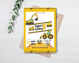 Caution Party Invite - Etsy