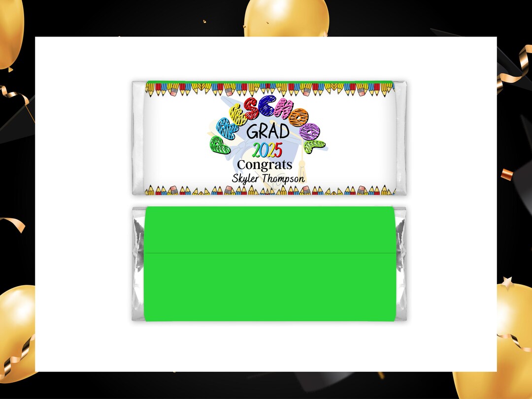 Grad Preschool Wrappers , Printable Templates, Graduation Candy Bar ...