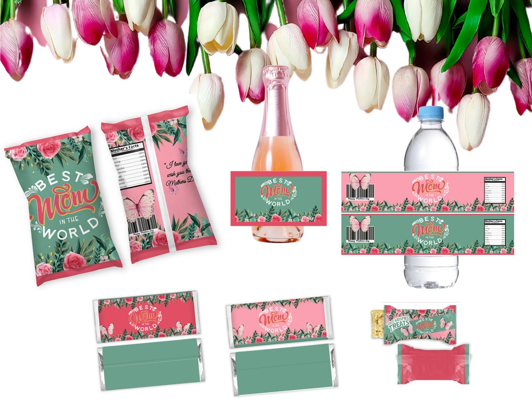 Mother's Day Bundle Treat | Mom Chip Bag |happy Mother's Day Treat ...