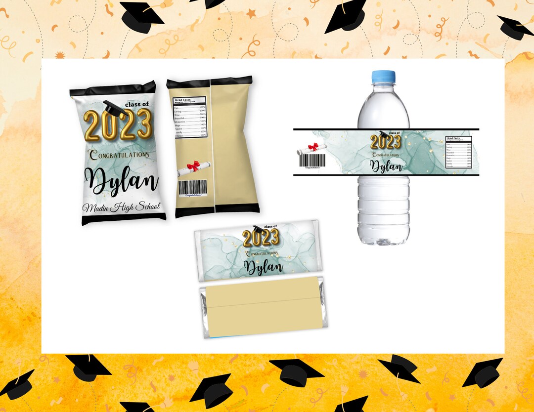 Graduation Bundle Treat Graduation Chip Bag Graduation Party Party ...