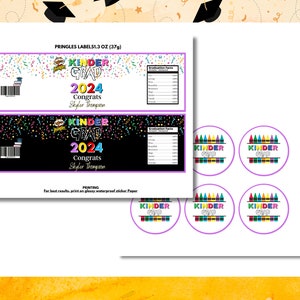Kinder Pringles 1,3oz , Printable Templates, Graduation Labels ...