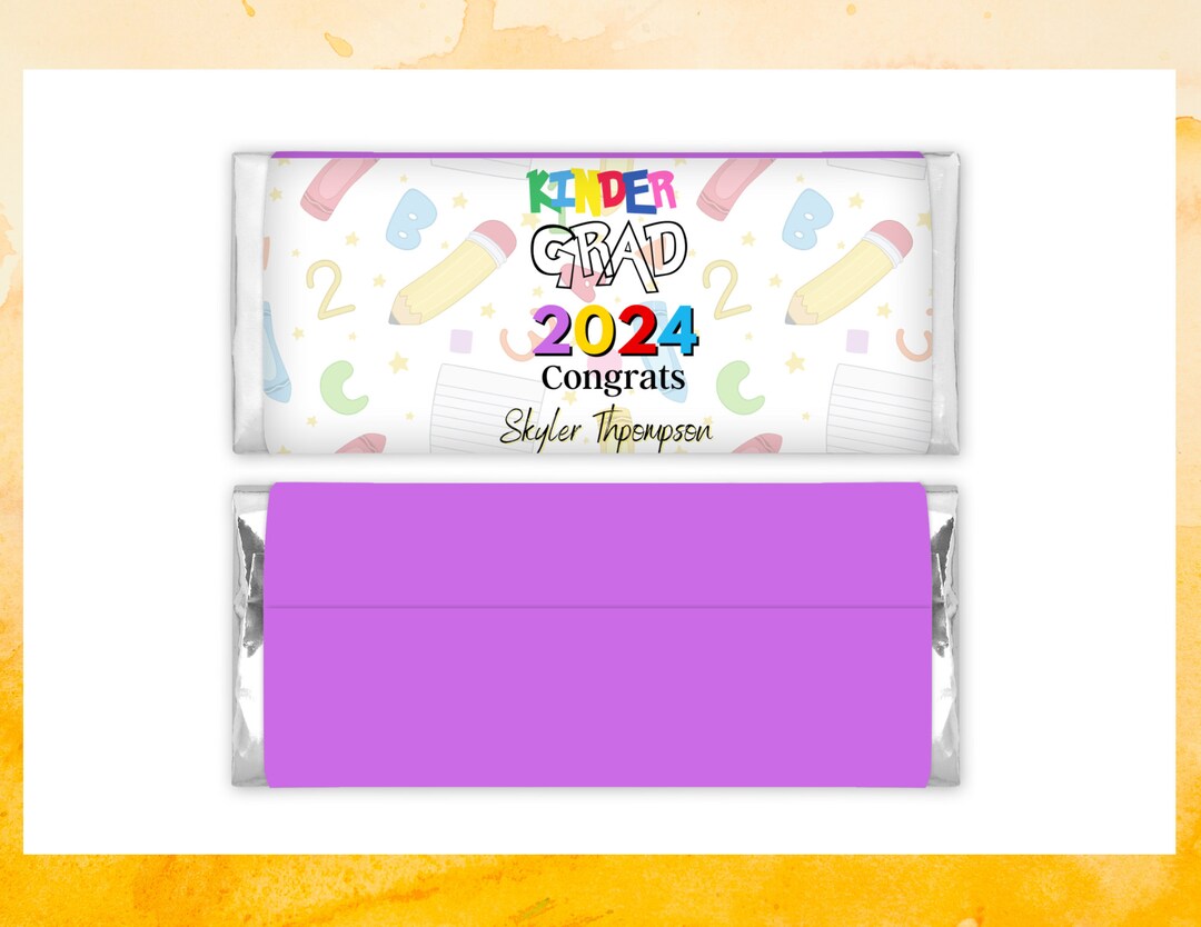Kinder Wrappers , Printable Templates, Graduation Candy Bar ...