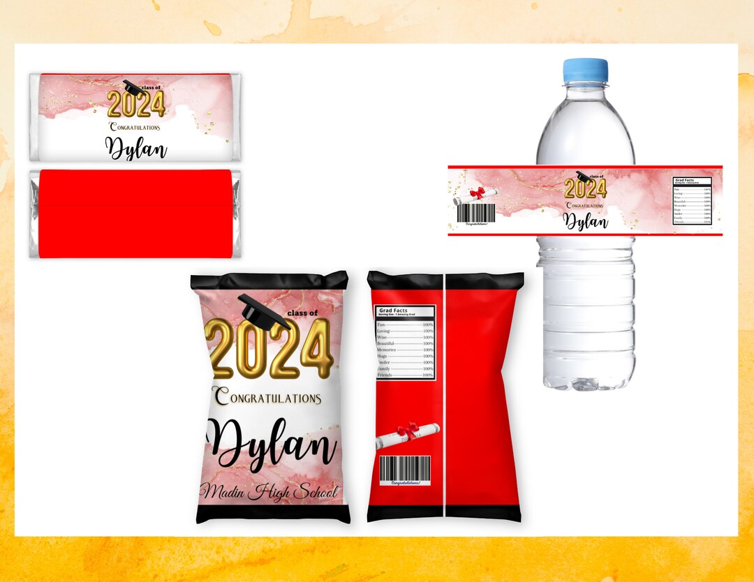 Graduation Bundle Treat | Graduation Chip Bag | Graduation Party ...