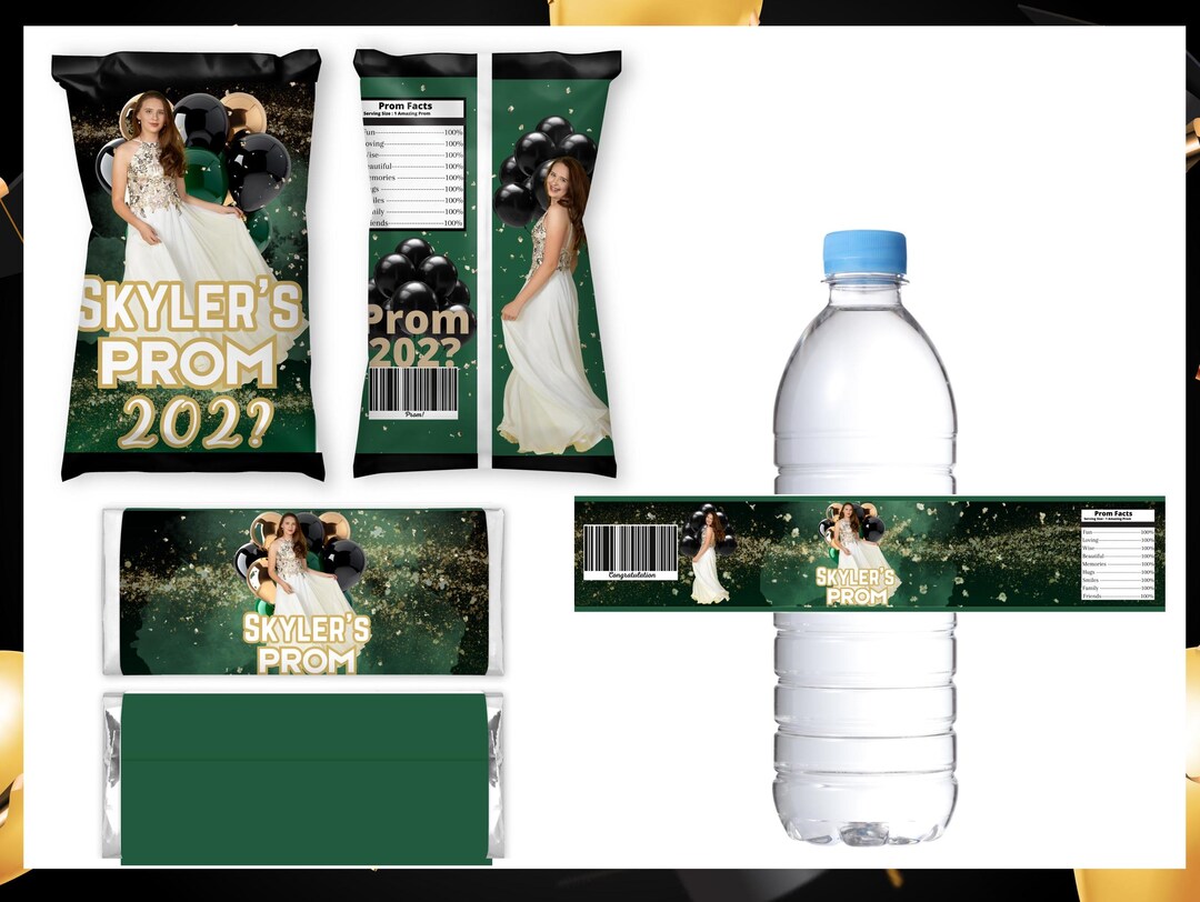 Prom 2025 Treat Bundle - Prom 2025 Chip Bag - Prom 2025wrappers- Prom ...