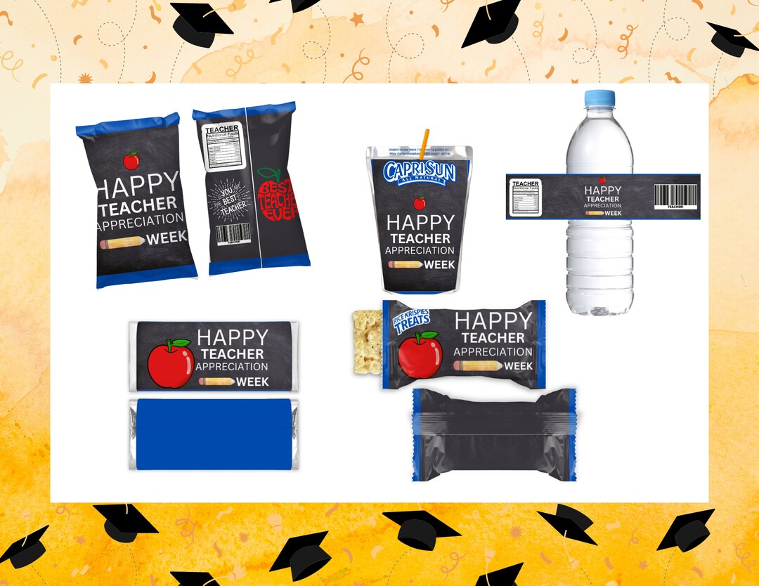 Teacher Appreciation Bundle Treat -teacher Appreciation Gift -teacher ...