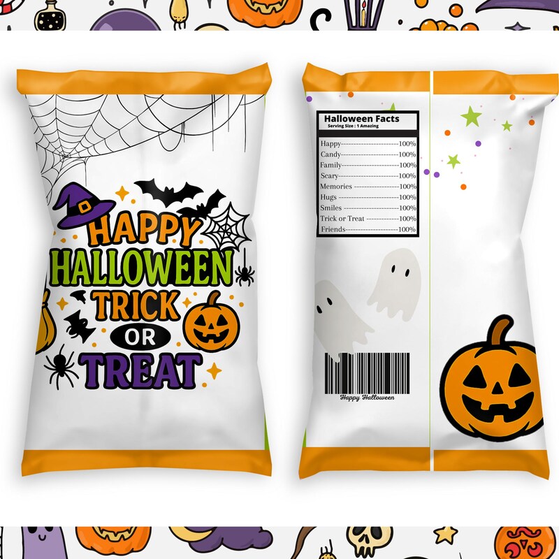 Ghost Chips Halloween - Etsy