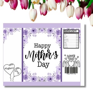 Mother's Day Bundle Treat Mom Chip Bag happy Mother's Day Treat Mother ...