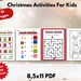 Christmas Games Activities Printable, Christmas Coloring, Letter to ...