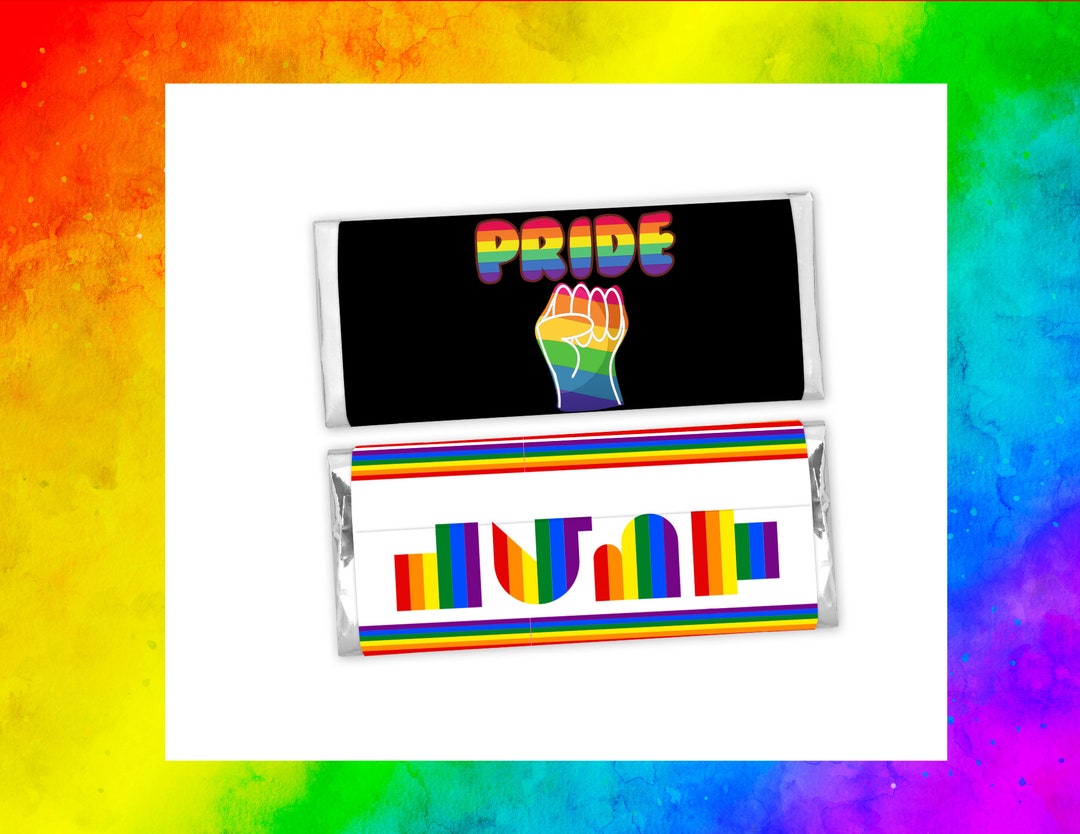 Pride Candy Bar - Pride Month Template - LGBT Party Favors - Party ...