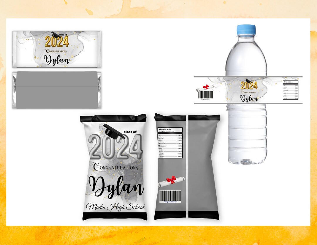 Graduation Bundle Treat Graduation Chip Bag Graduation Party Party ...