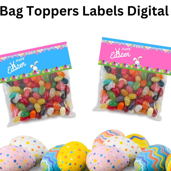 Easter Bag Toppers - Etsy