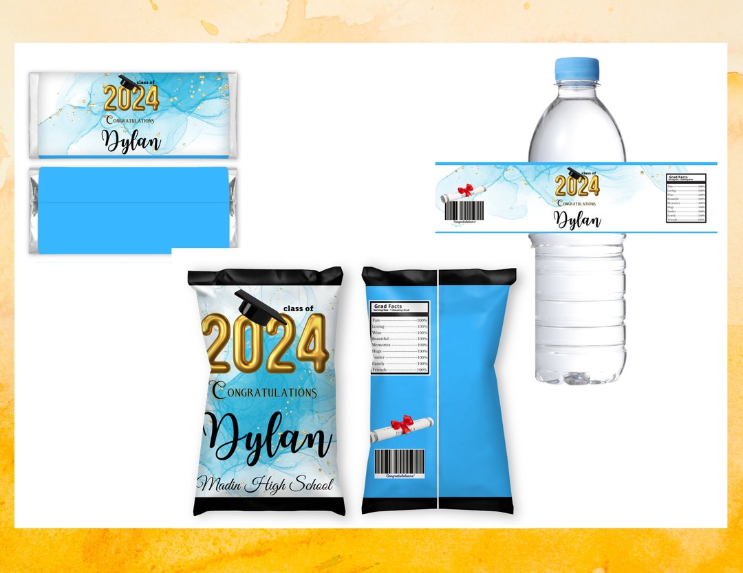 Graduation Bundle Treat Graduation Chip Bag Graduation Party Party ...