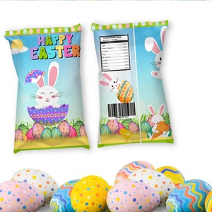 Easter Bundle Treat Labels - Easter Template - Easter Favors - Easter ...