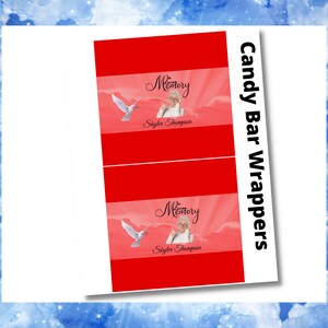 Funeral Bundle Treat Labels , Funeral Chip Bag, Water Bottle Labels ...