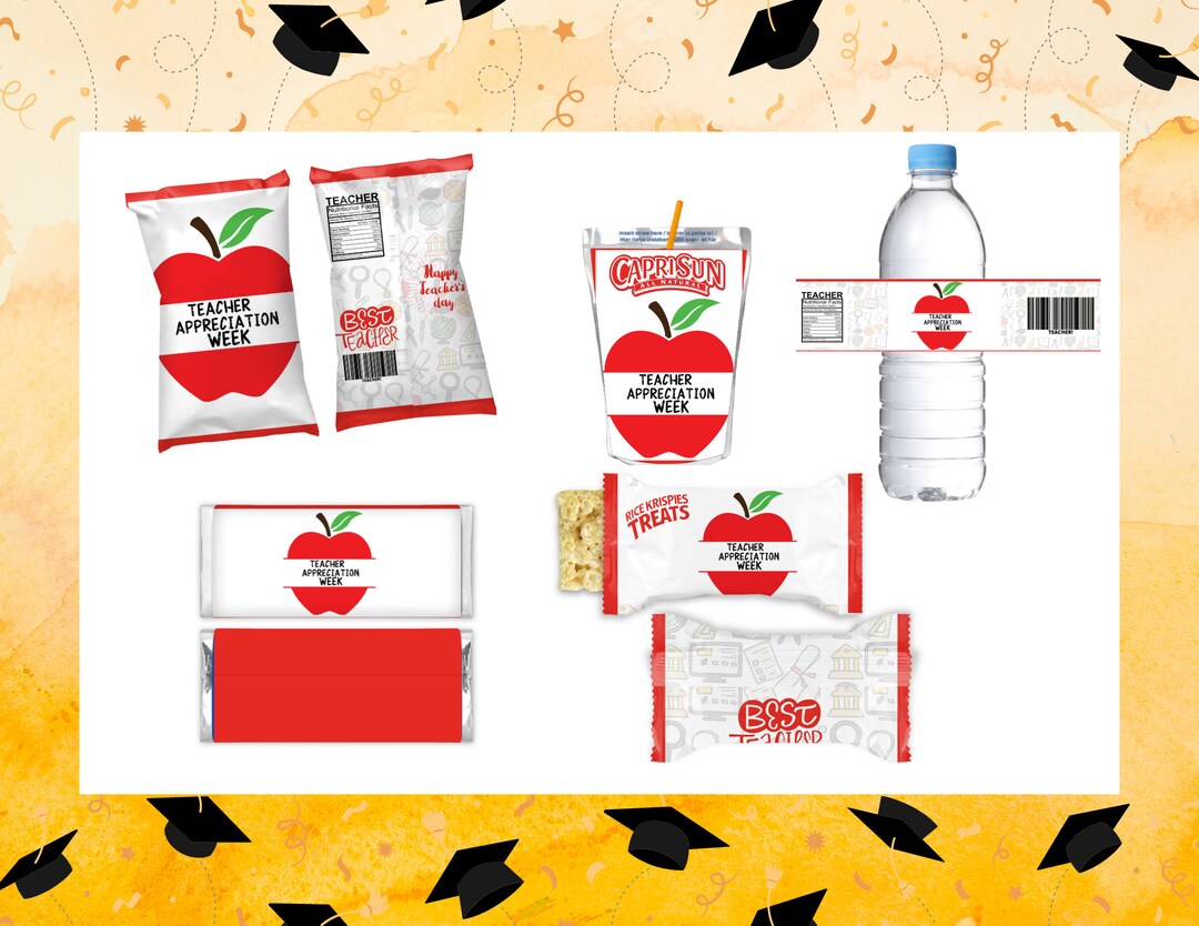 Teacher Appreciation Bundle Treat -teacher Appreciation Gift -teacher ...