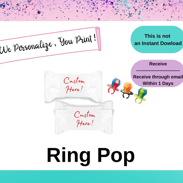 Ring Pop - Etsy