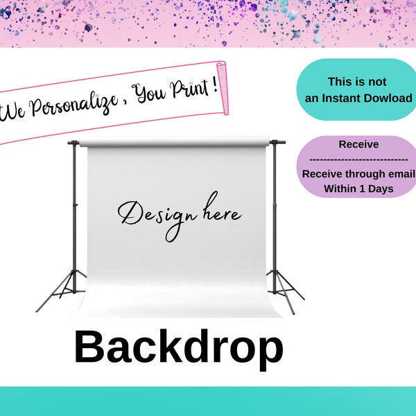 Custom Backdrop - Etsy