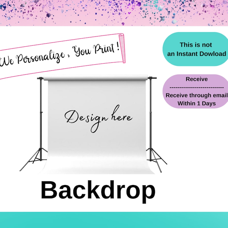 Custom Backdrop - Etsy