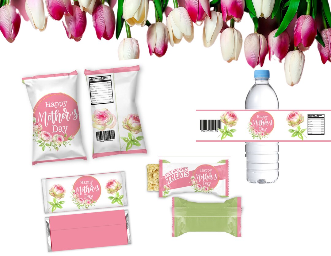 Mother's Day Bundle Treat Mom Chip Bag happy Mother's Day Treat Mother ...