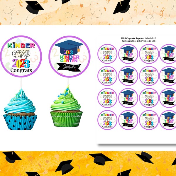 Graduation Cupcake - Etsy