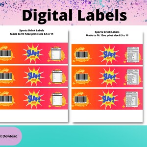 Gamer Slap Juice Labels -printable Labels [INSTANT DOWNLOAD] -gamer ...