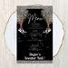 Sneaker Ball Menu , Menu Templates, Birthday Treat Menu Labels, Sneaker ...