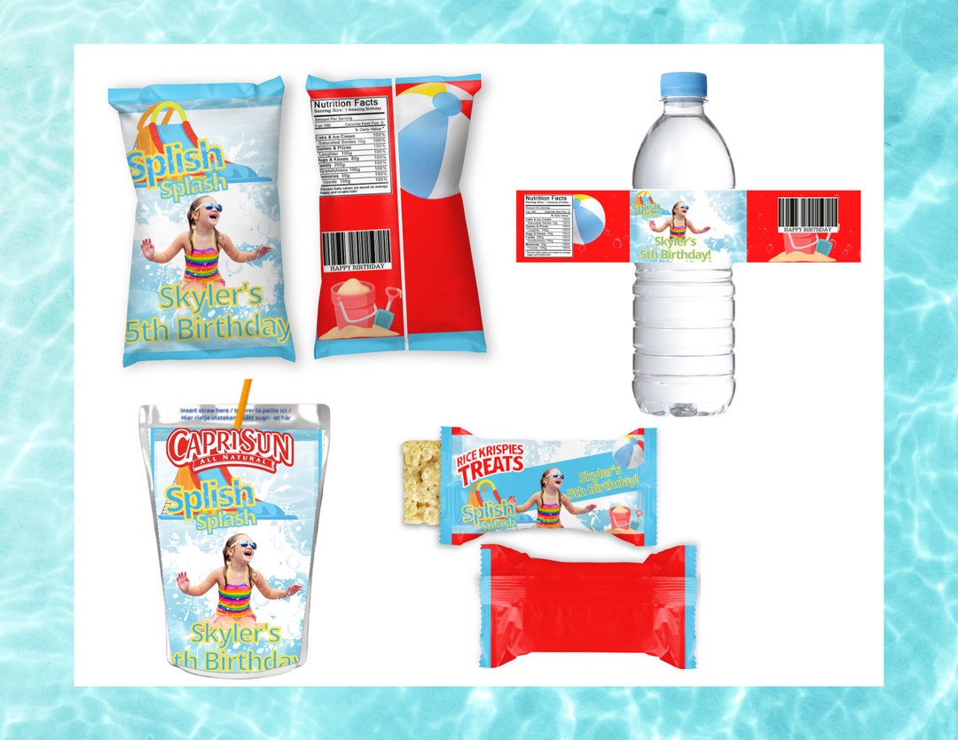 Pool Party Bundle Treat-waterpark Party -waterpark Favors-summer ...