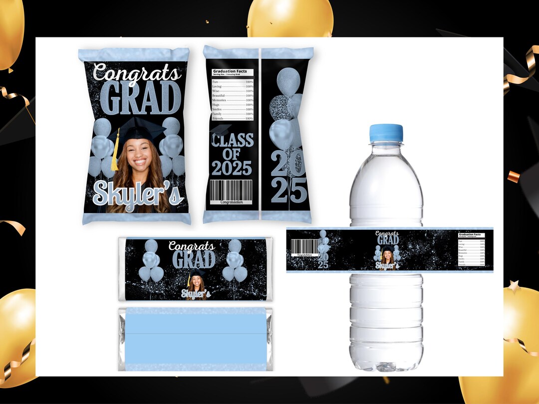 Graduation Bundle Treat | Graduation Chip Bag | Graduation Party ...