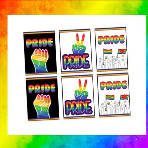 Pride Beer Labels - Pride Month Template - LGBT Party Favors - Party ...