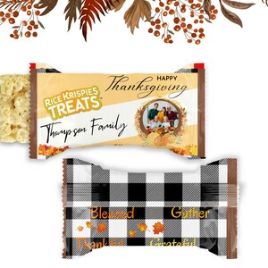 Thanksgiving Bundle Treat - Brown Thanksgiving Party Template Bundle ...