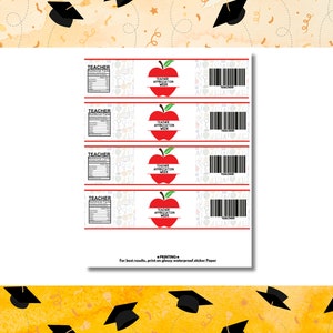 Teacher Appreciation Bundle Treat -teacher Appreciation Gift -teacher ...