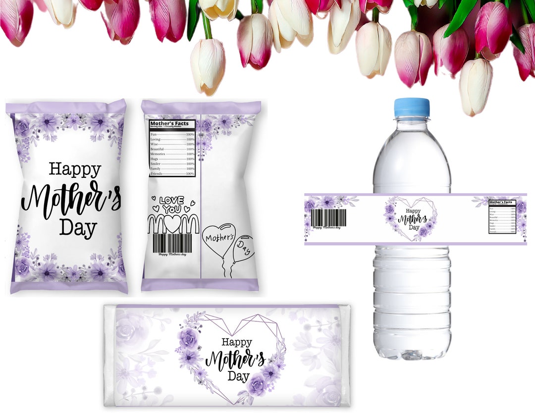 Mother's Day Bundle Treat Mom Chip Bag happy Mother's Day Treat Mother ...