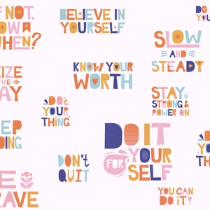 118 Motivation Digital Stickers |png Stickers|motivational Quotes ...