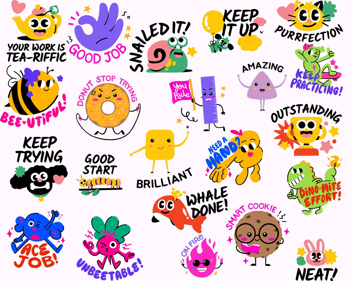 118 Motivation Digital Stickers png Stickersmotivational Quotes ...