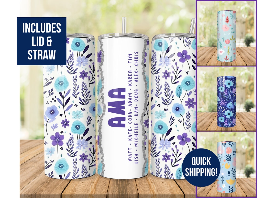 Custom Ama Travel Mug With Kids Names, Personalized Gift for Ama ...