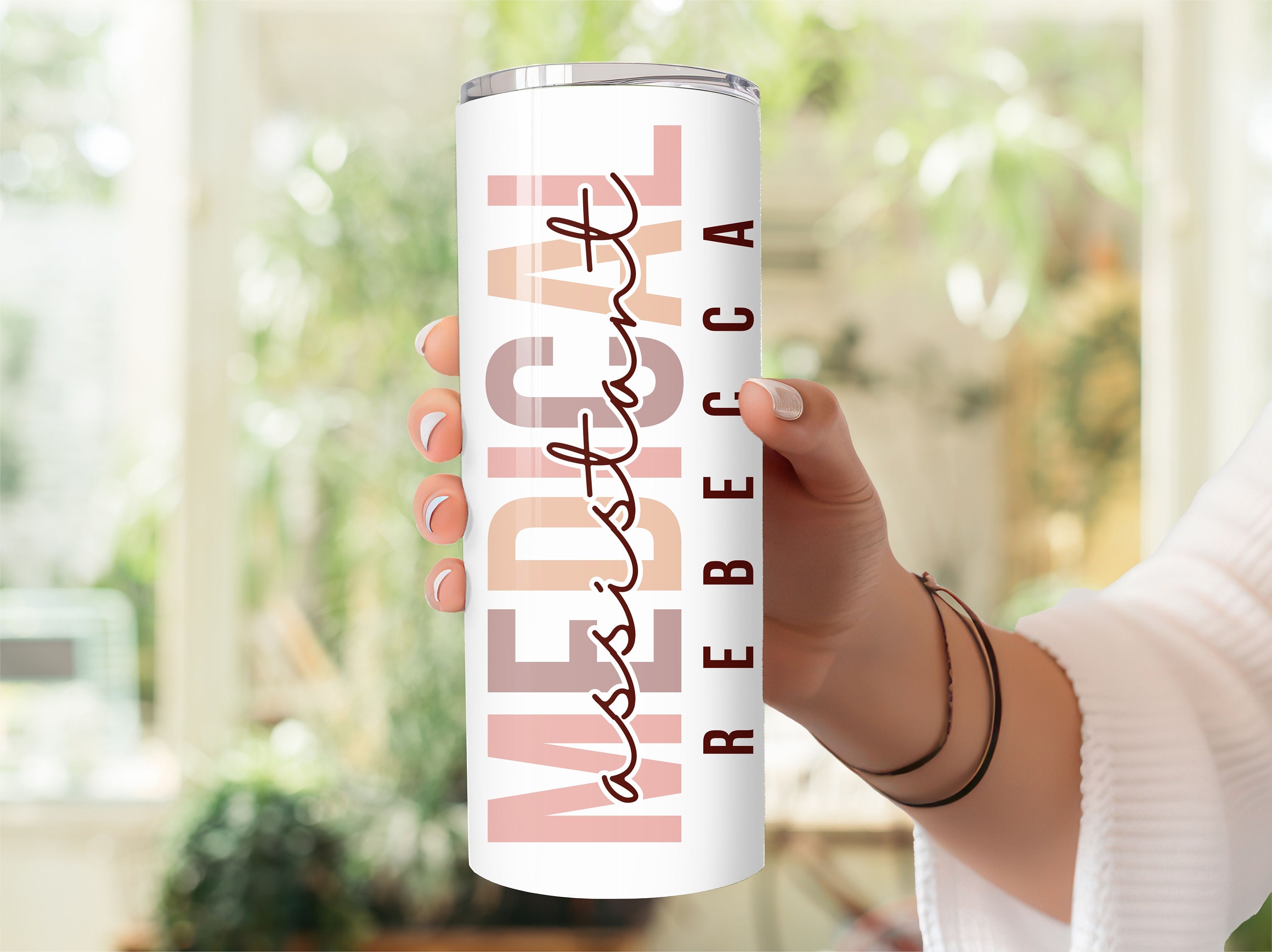 Medical Assistant Tumbler Personalized, Custom Gift for Medical ...